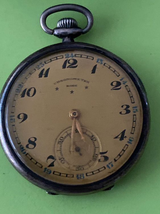 Chronometer Rode Taschenuhr echt Silber | Kaufen auf Ricardo