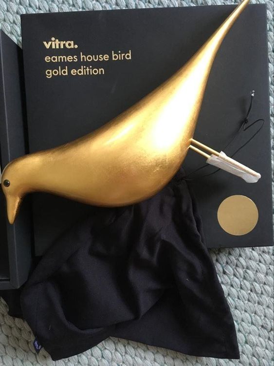 Vitra Housebird gold Limited Edition | Kaufen auf Ricardo