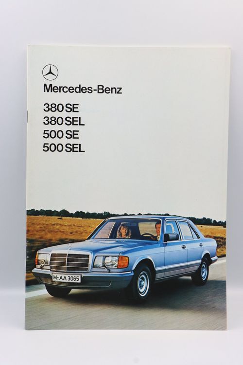 Mercedes 380 SE / 380 SEL / 500 SE / 500 SEL 1979 Prospekt (Gebraucht ...