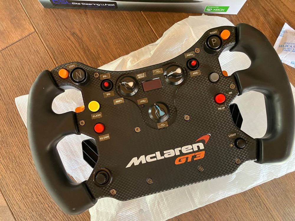 Fanatec CSL Elite McLaren GT3 Lenkrad + Quickrelease Adapter | Kaufen ...