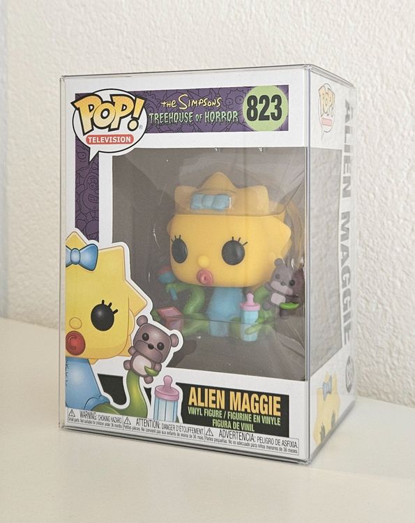 Funko Pop 823 - Alien Maggie / The Simpsons (Neu und originalverpackt ...