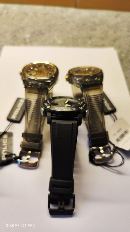 POLICE AUTOMATIC 2 Stück und CASIO G SHOCK (Neu und originalverpackt ...