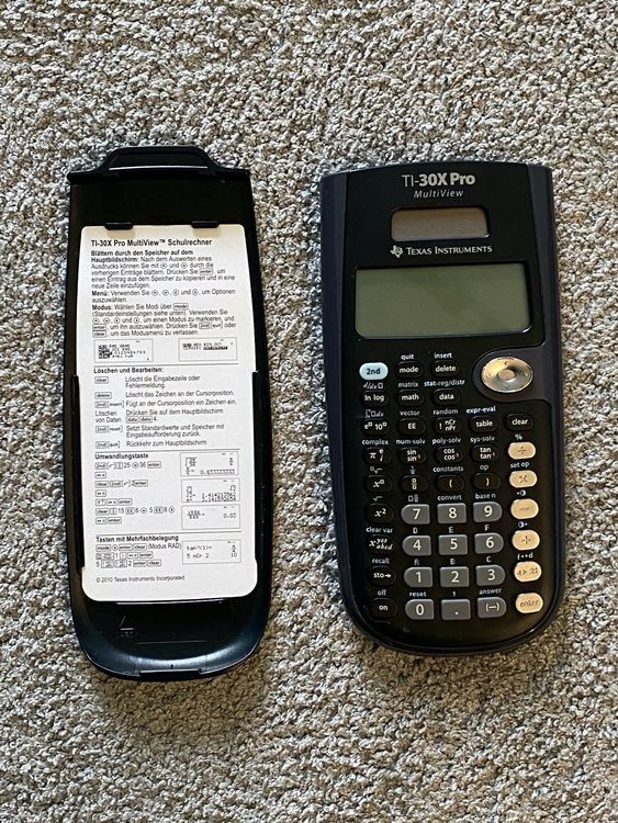 Texas Instruments TI-30X Pro MultiView | Kaufen auf Ricardo