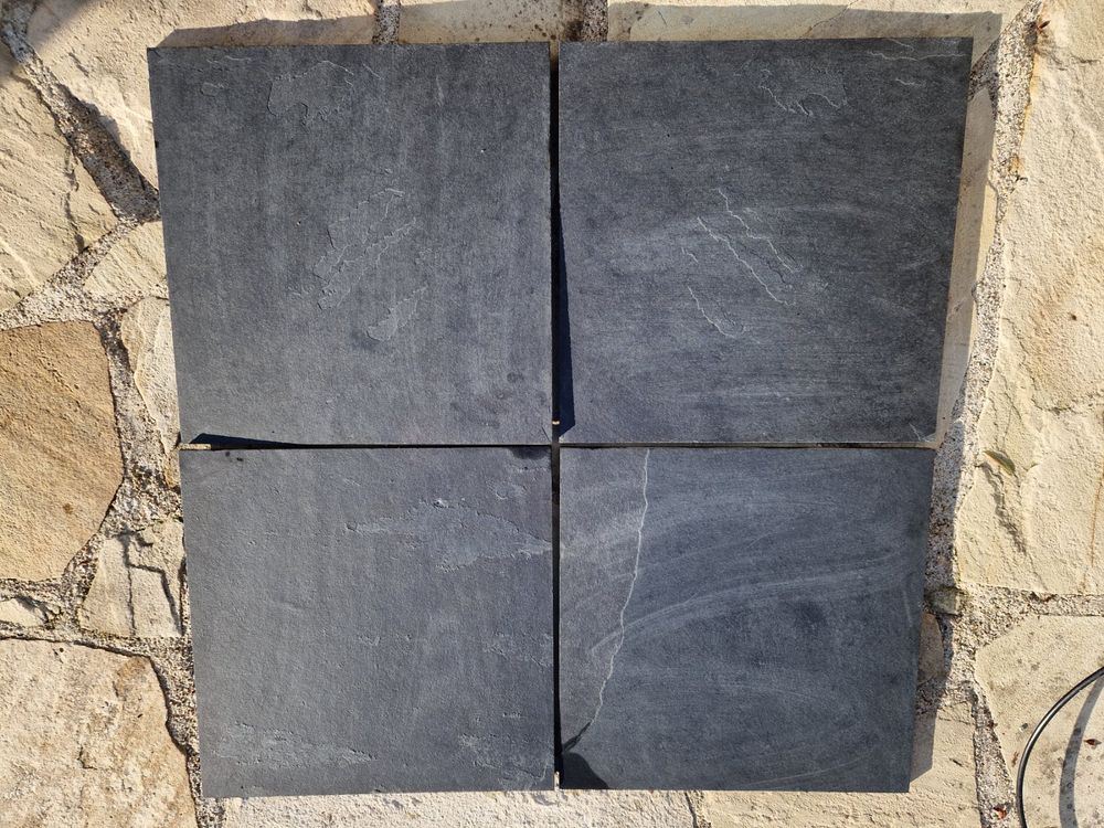 Schiefer Slate Black 40x40x1cm 24m2 | Kaufen auf Ricardo