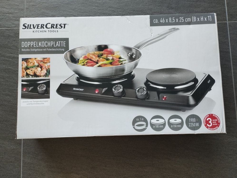 Doppelkochplatte SilverCrest neu & originalverpackt | Kaufen auf Ricardo