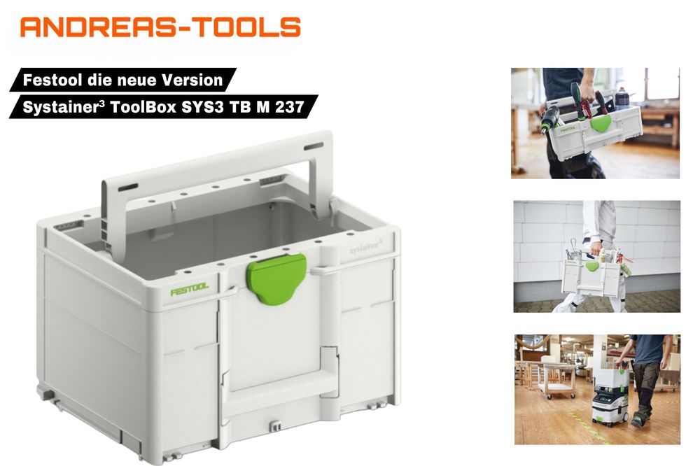 Festool Systainer³ ToolBox SYS3 TB M 237 (Neu und originalverpackt) in Schötz für CHF 46.5 – mit ...