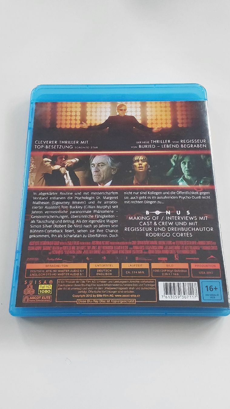 Red Lights - Blu-ray mit Top Besetzung - Jetzt sichern! (Gebraucht) in ...