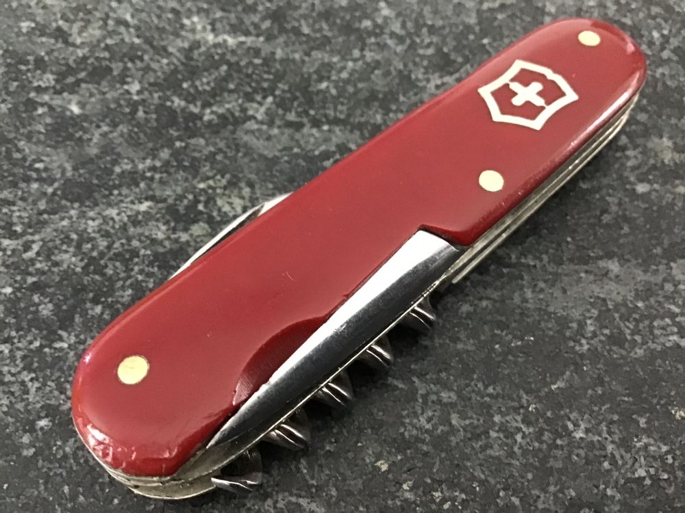 Rares sehr altes CH Sackmesser "ARMEE SUISSE / INOXYD" Ahle (Gebraucht ...