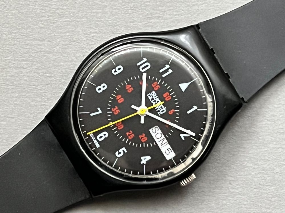 Swatch Nicholson GB705 1985 seltenes Sammlerstück (Neu (gemäss ...
