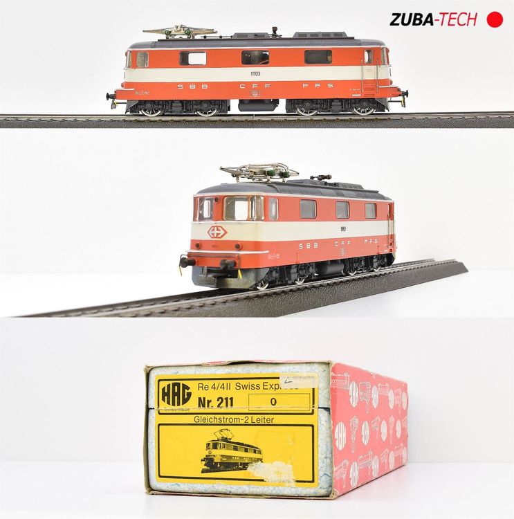 HAG 211 E-Lok Re 4/4 II SBB H0 GS Analog | Kaufen auf Ricardo