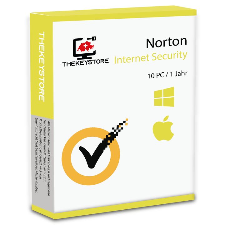 Norton Internet Security 10 Geräte für 1 Jahr (Neu und originalverpackt ...