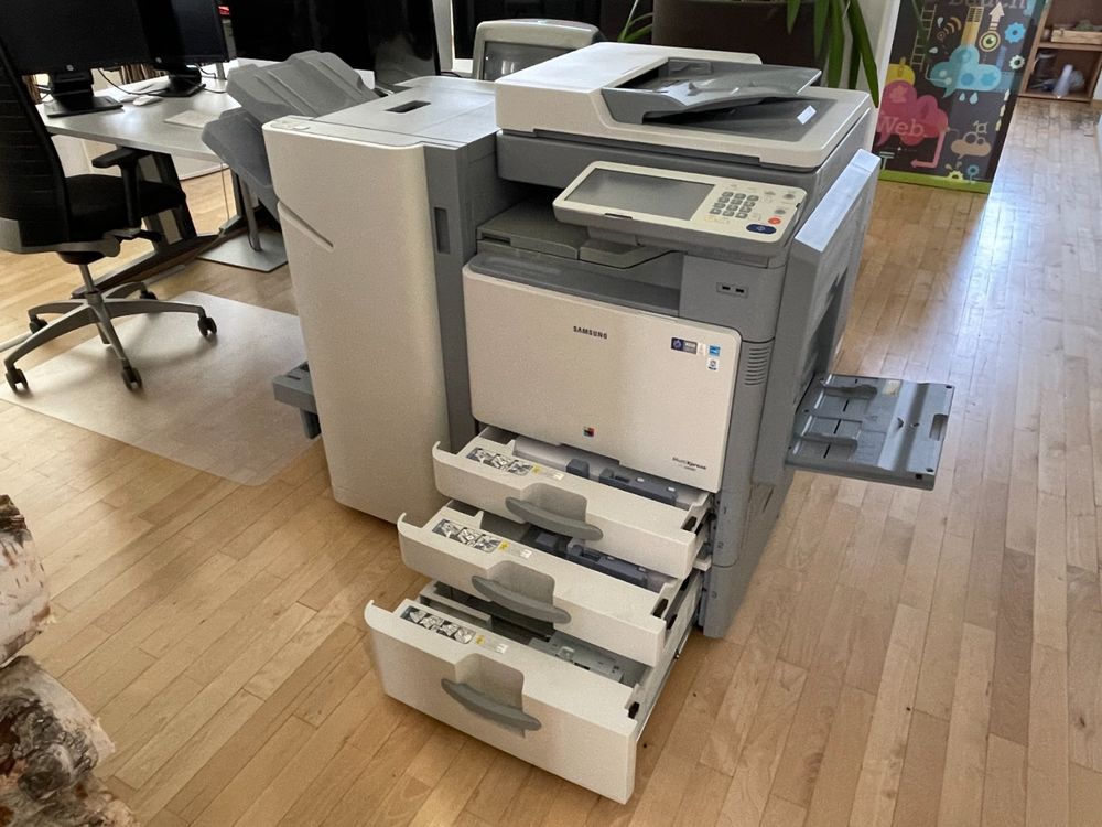 Samsung MultiXpress CLX-9352NA (A3 mit Broschüren-Finisher!) (Gebraucht) in Zihlschlacht für CHF ...