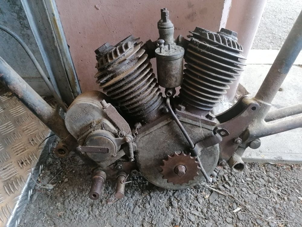 moteur Fritz Moser St Aubin 1914 -1917 oldtimer antik motor (Gebraucht ...