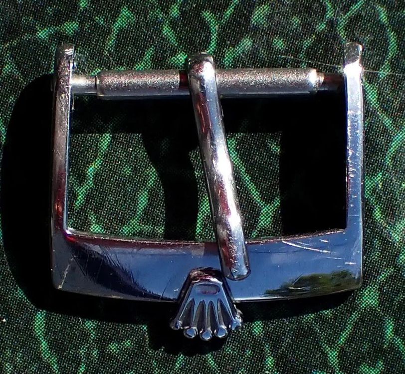 Roles Aftermarked Buckle 18mm Silver Colour (Neu (gemäss Beschreibung ...