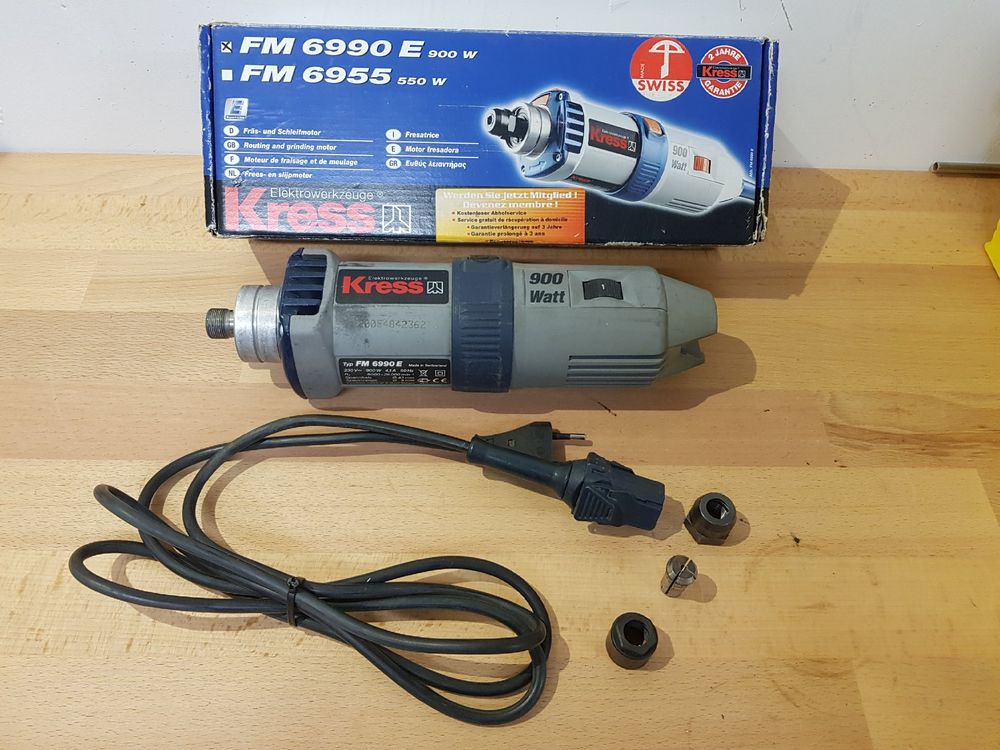 Kress FM6990E 900w Fräs-Schleifmotor (Gebraucht) in Gossau SG für CHF ...