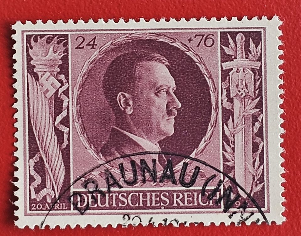 DEUTSCHES REICH HITLER GEBURTSTAG PROPAGANDASTEMPEL 1943 (Gebraucht) in Düdingen für CHF 10 ...