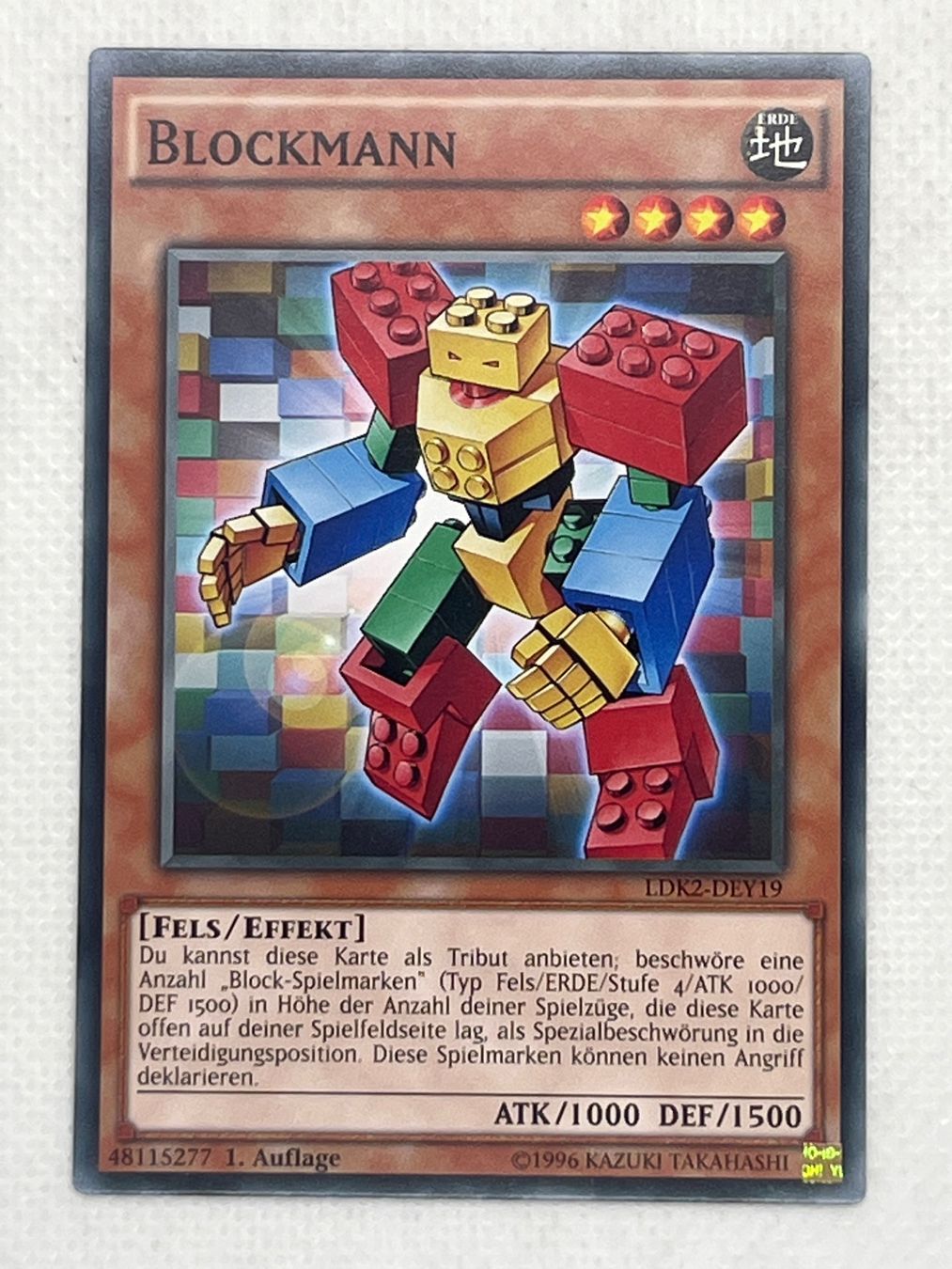 Yu-Gi-Oh! Karte Blockmann - Selten - Top Zustand! (Gebraucht) in ...