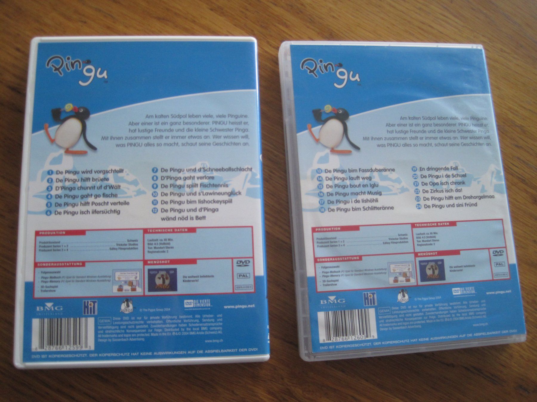 Pingu 1 & 2 S ' Bescht zwei DVD selten (Gebraucht) in Gossau SG für CHF 18 – mit Lieferung auf ...