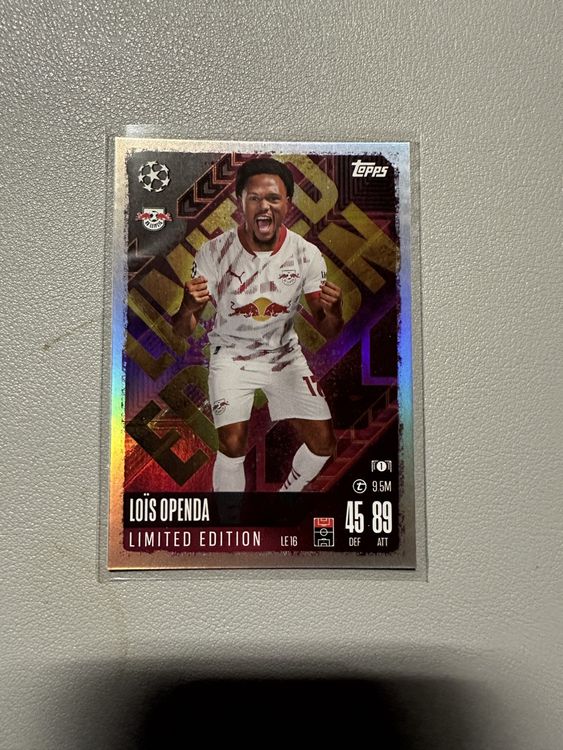 Lois Openda Limited Edition Card Match Attax | Kaufen auf Ricardo