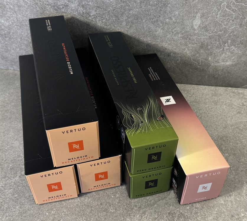 NESPRESSO VERTUO KAFFEE im 6er Set ... (Neu und originalverpackt) in ...