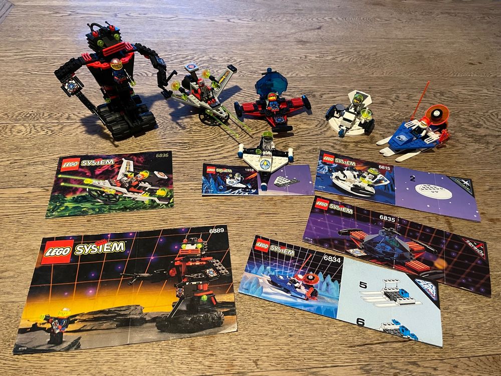 6x Lego Space Sets komplett, ab CHF 1.-! | Kaufen auf Ricardo