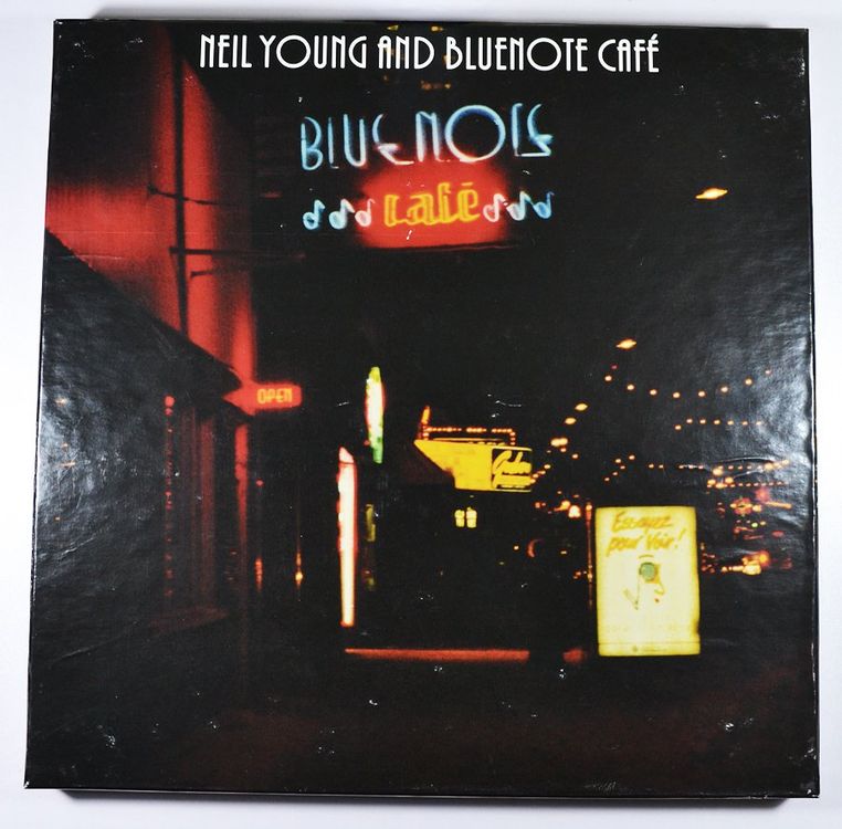 BoxSet: NEIL YOUNG and BLUE NOTE CAFE (4 LPBox, nummeriert ) (Gebraucht ...