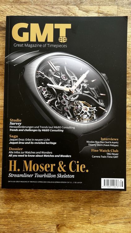 GMT Great Magazine of Timepieces 2024 (Neu (gemäss Beschreibung)) in ...