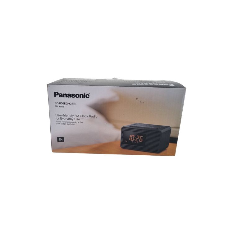 PANASONIC RC-800EG-K Radiowecker Schwarz (Neu (gemäss Beschreibung)) in ...