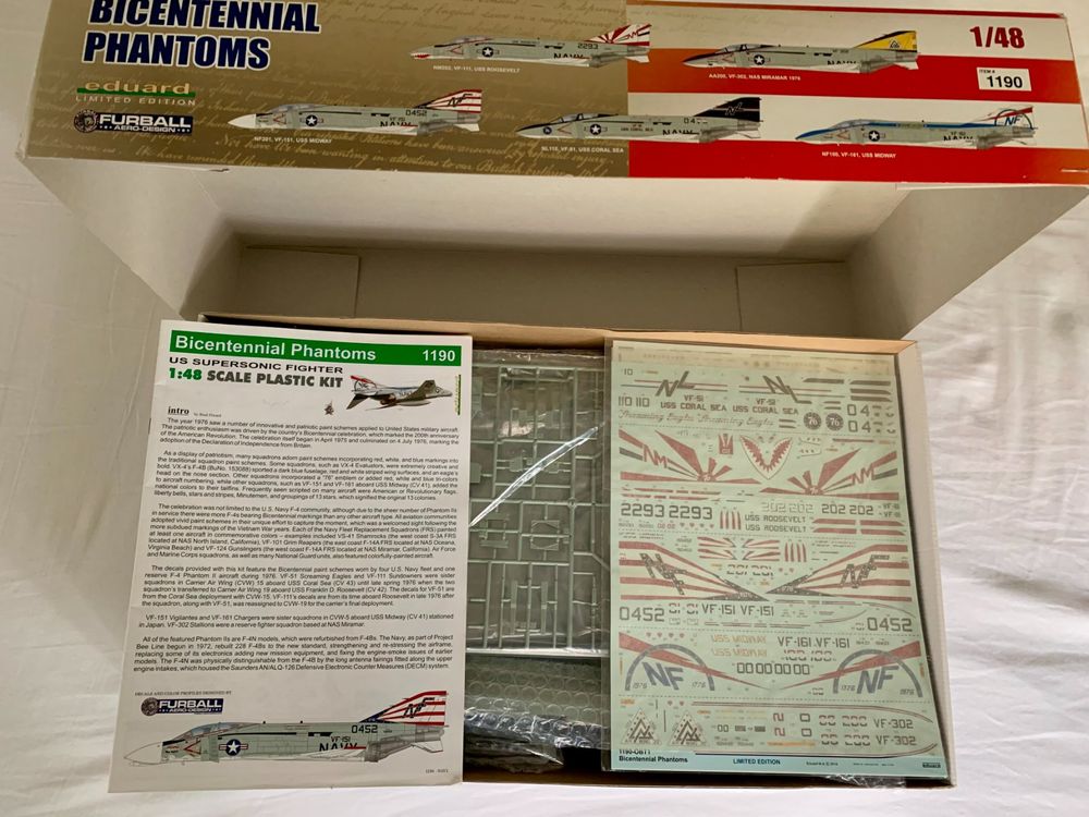 Eduard F-4N Phantom II Bicentennial Phantoms Limited Edition | Kaufen ...
