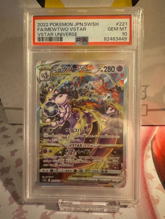PSA 10 Pokemon Mewtwo Vstar Universe | Kaufen auf Ricardo