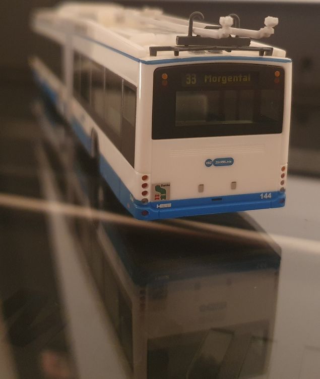 VK-Modelle VBZ Zürich "Linie 33" Hess Swiss Trolley Bus 1:87 (Neu und ...