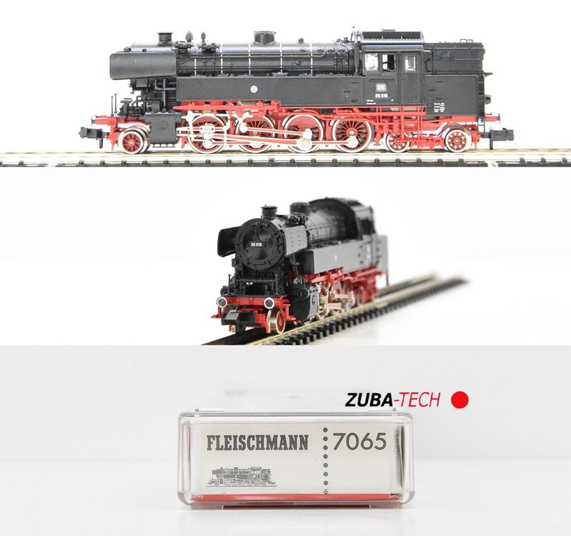 Fleischmann 7065 Dampflok BR 65 DB Spur N GS Analog mit OVP (Gebraucht) in St. Gallen für CHF 67 ...