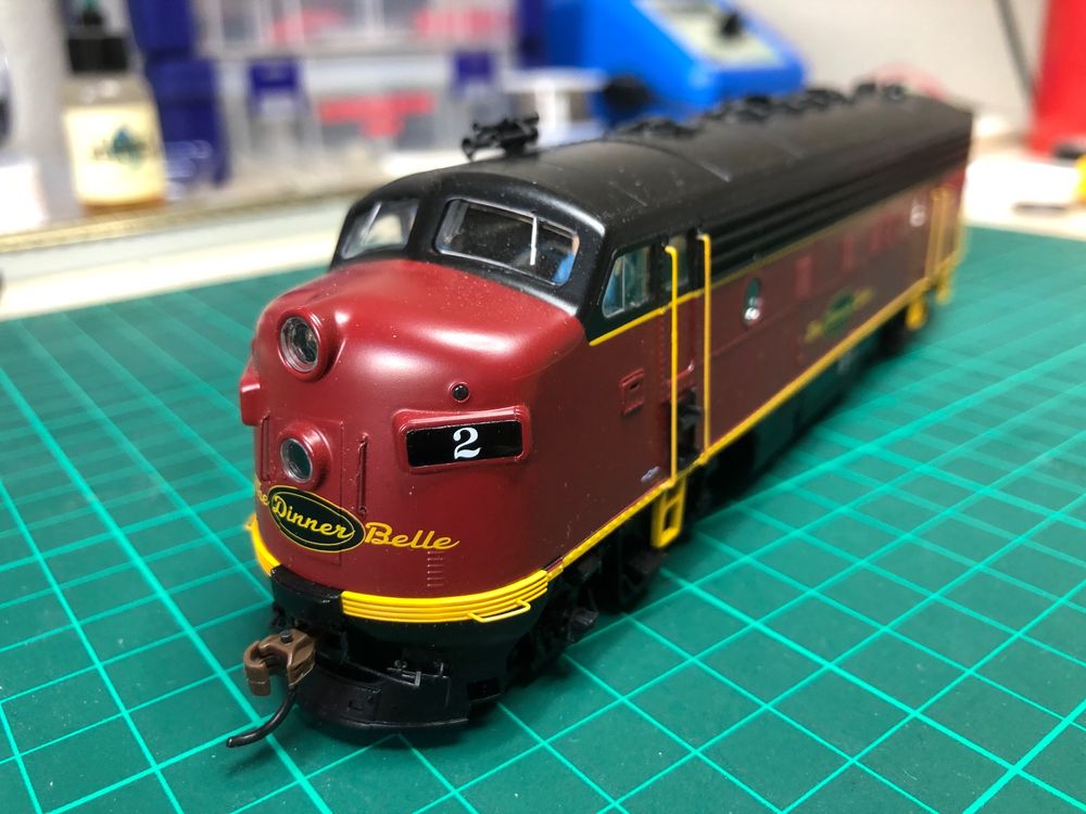 Proto 2000 EMD F7A The Dinner Belle 2, DCC, SOUND (Gebraucht) in ...