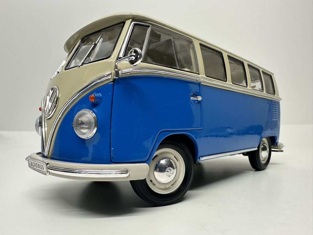 1963 VW Volkswagen T1 Bus Samba 1:18, Welly | Kaufen auf Ricardo