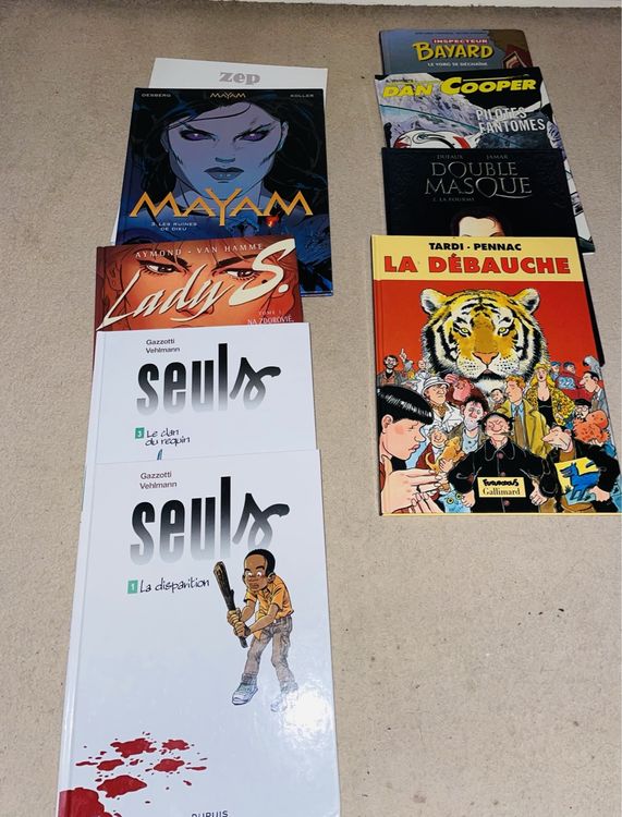 Lot de 9 BD diverses Seuls Mayam Lady S Dan Cooper etc. (Gebraucht) in ...