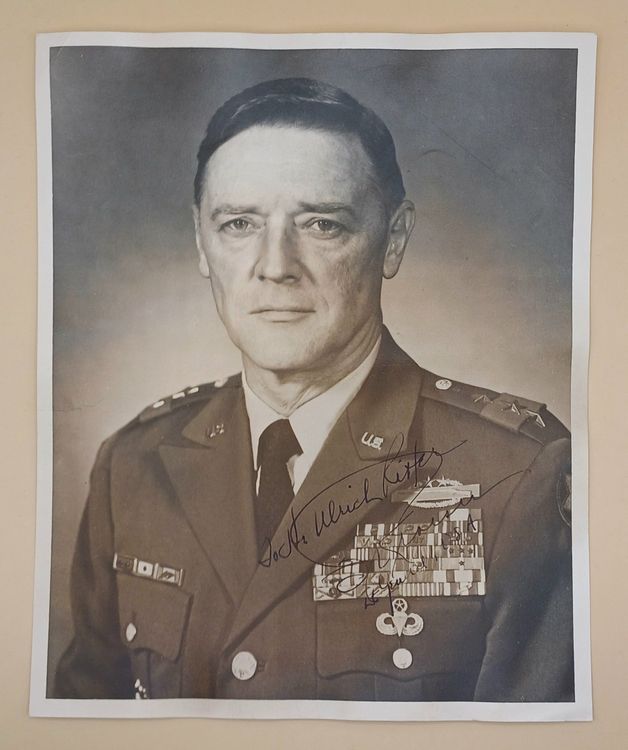 MILITÄR Autogramm FREDERICK J. KROESEN U.S und NATO General (Gebraucht ...