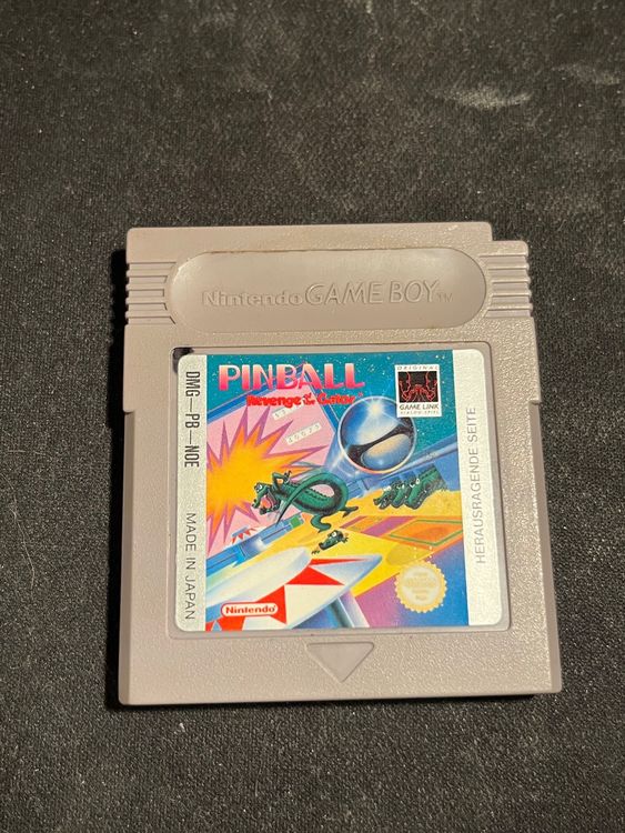 Pinball revenge of the Gator gameboy Nintendo Deutsch (Gebraucht) in ...