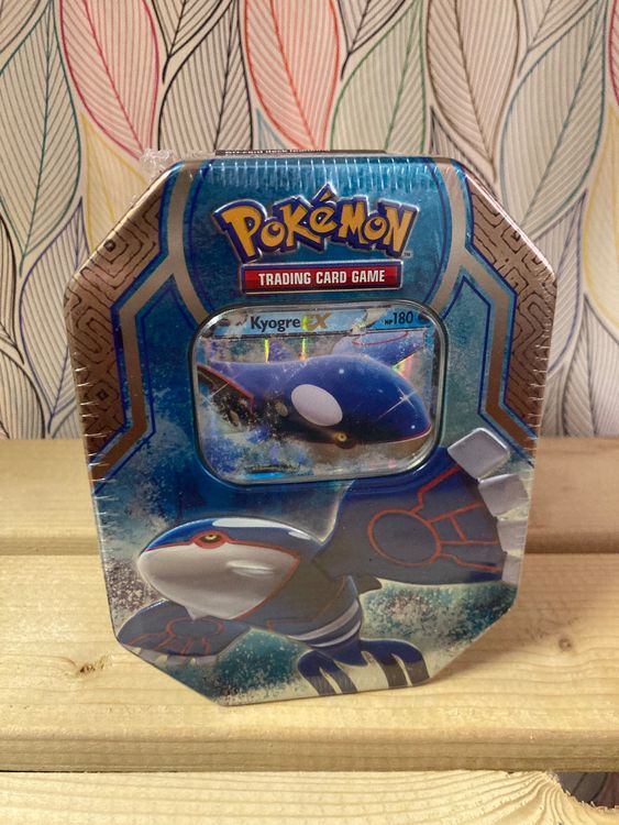 Pokémon Kyogre EX Tin Box (2015) selten (Neu und originalverpackt) in ...