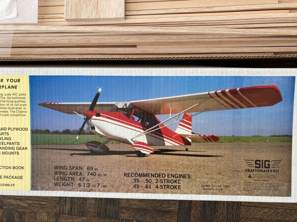 CITABRIA MODELLFLUG BAUSATZ (Neu (gemäss Beschreibung)) in Subingen für ...