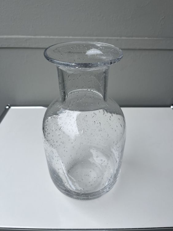 Ab 1 CHF - Glasvase mit Luftblasen Handarbeit (Gebraucht) in Bern für CHF 1 – mit Lieferung auf ...