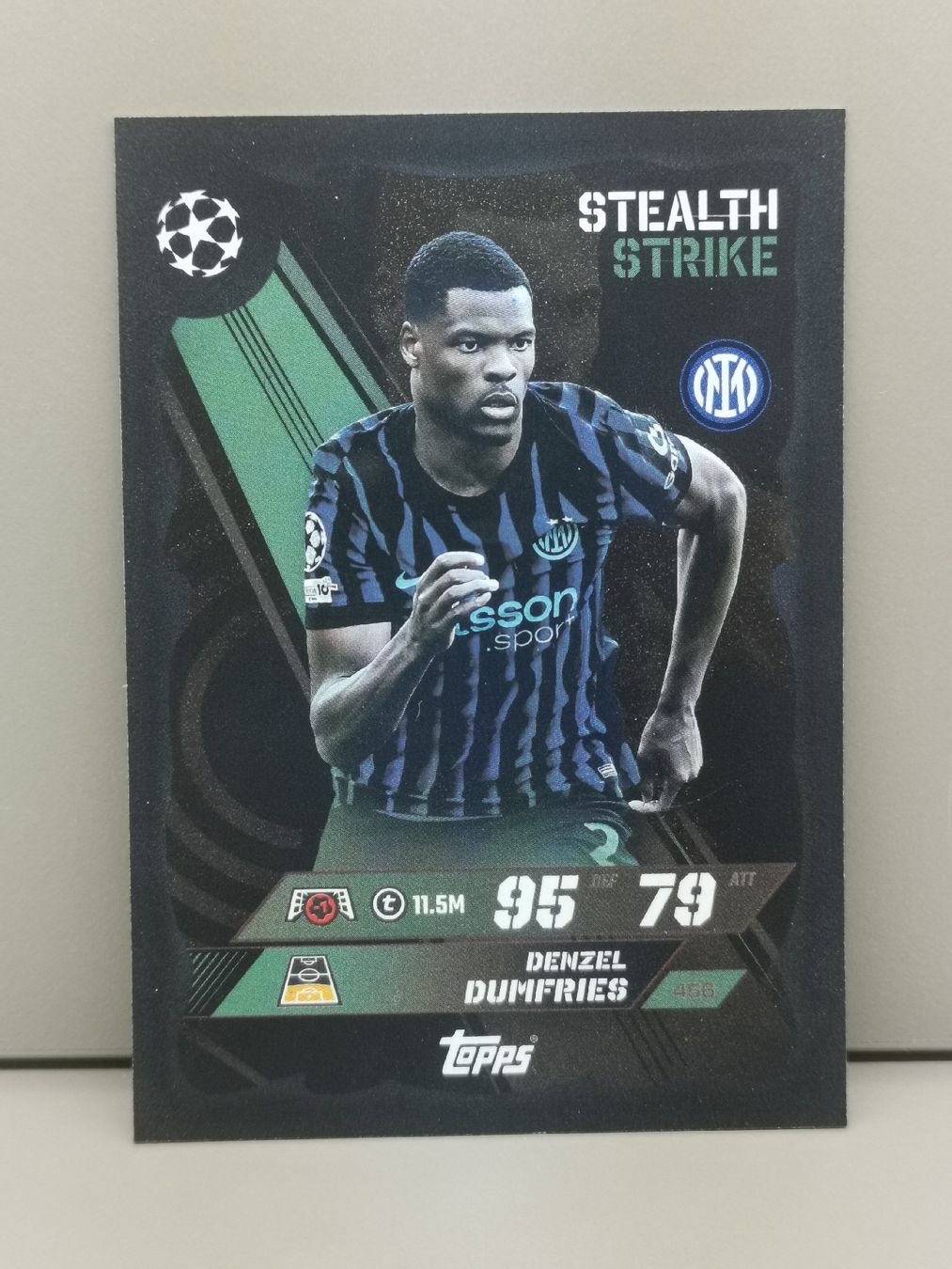 Match attax 2025 /26 Denzel Dumfries Stealth Strike (Gebraucht) in ...