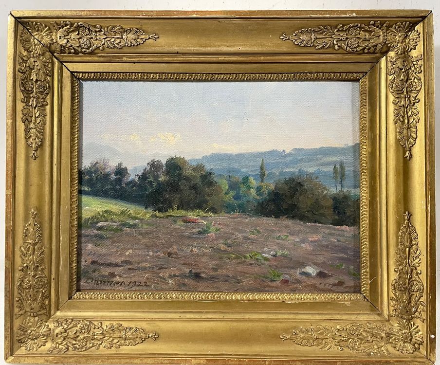 Jean Johann Danner (1898-1939) Gemälde - Feld Landschaft (Gebraucht) in Root für CHF 69 – mit ...
