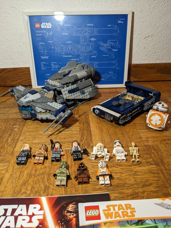 Lego star wars 75147 et 75209 et minifigurines (Gebraucht) in Martigny ...