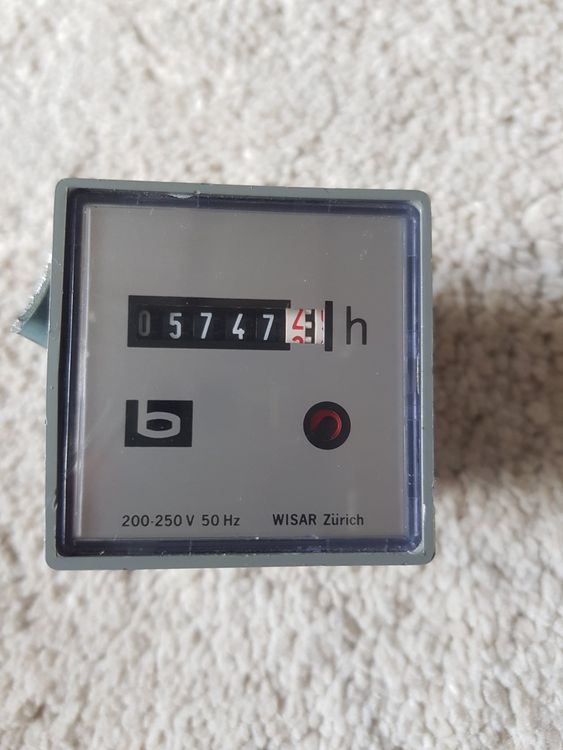 Wisar Zhurich 200-250v Betriebsstundenzähler (Gebraucht) in Gerlafingen für CHF 30 – mit ...