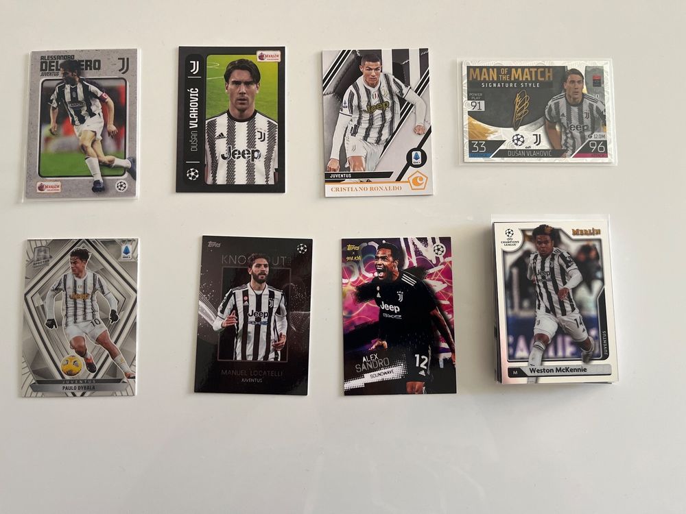 Juventus Turin Lot mit 24 Karten aus Panini und Topps (Gebraucht) in ...