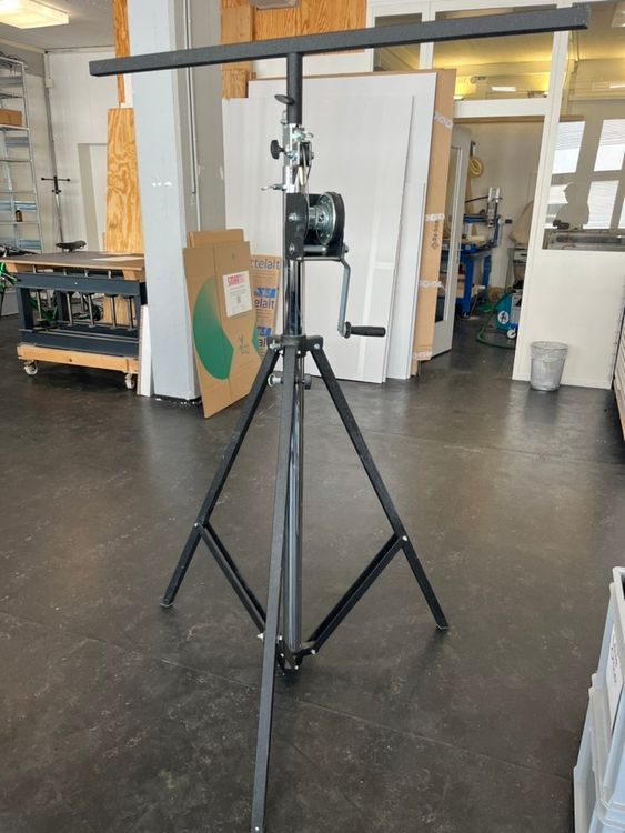 VARYTEC Wind-up-Stativ mit Kurbel und Traverse | Kaufen auf Ricardo
