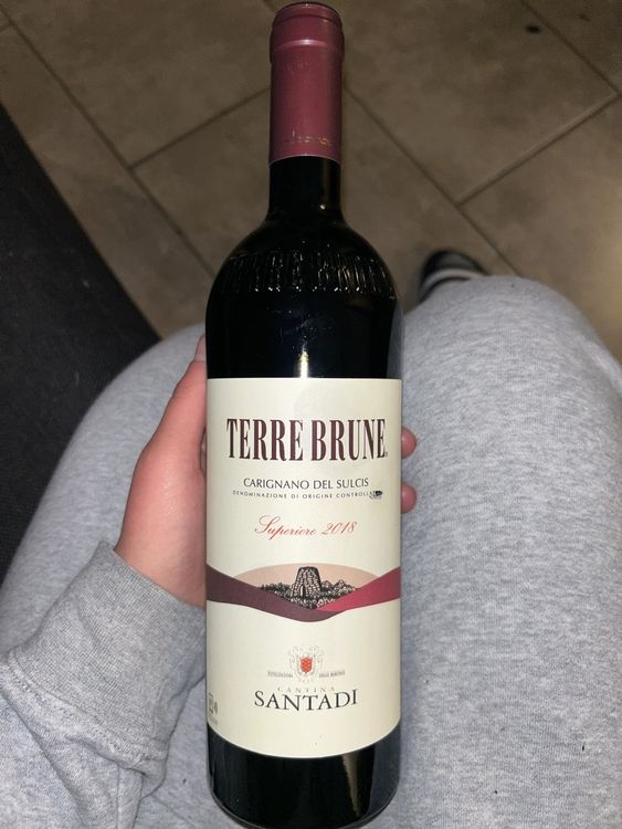 Vin rouge Terre Brune 2018 Sardaigne Italie 👌🍷🍇 (Neuf avec emballage d ...