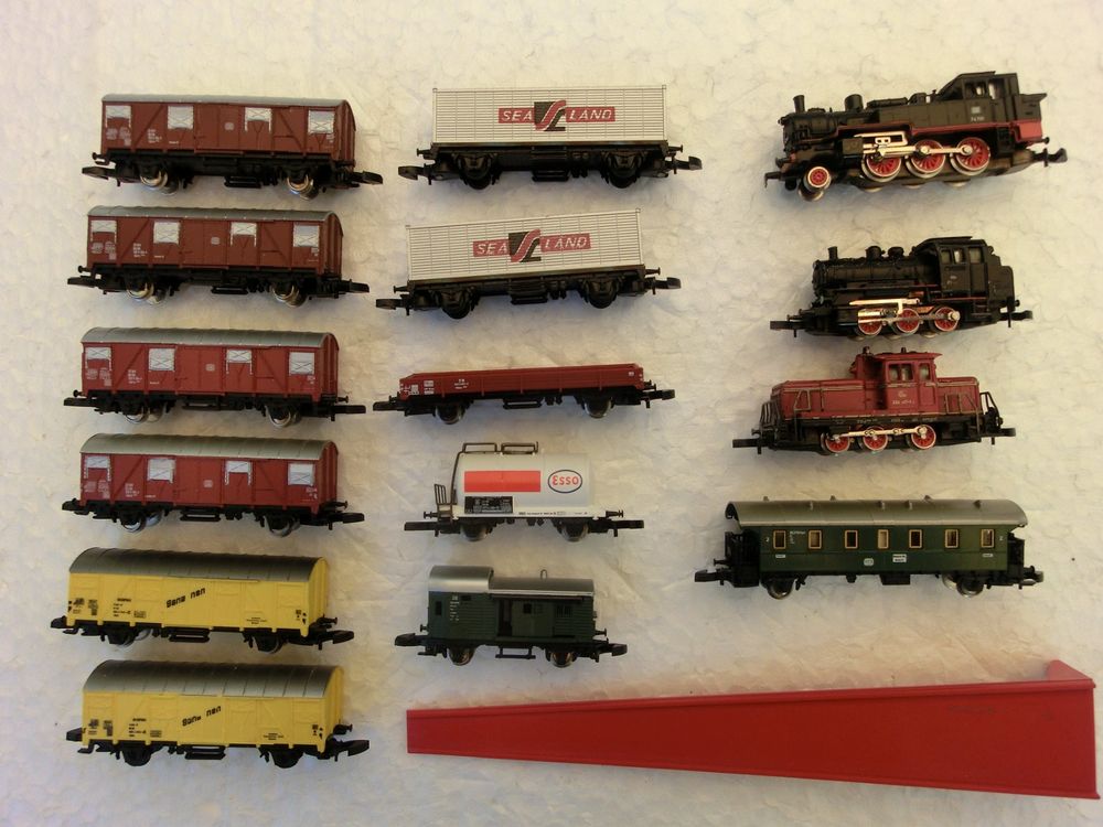 Märklin: Lot mini-club 3 Loks,12 Wagen (Gebraucht) in Stein AG für CHF ...