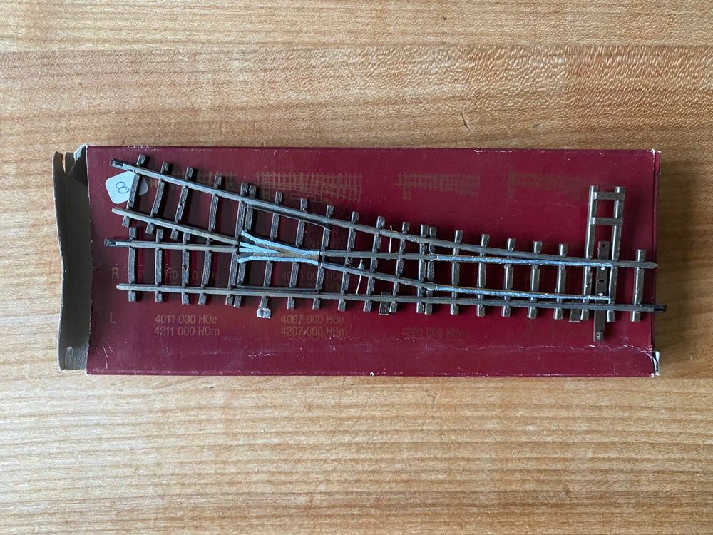 BEMO 4210 000 Weiche rechts (Neu und originalverpackt) in Wettingen für CHF 15 – mit Lieferung ...