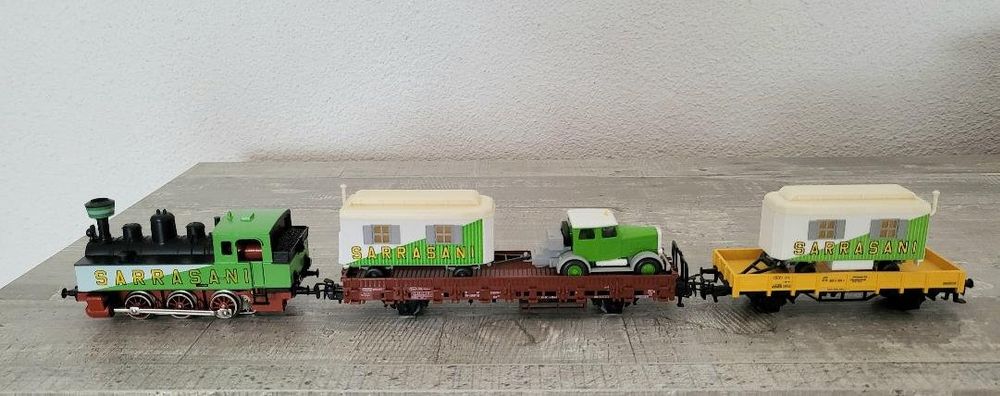 Märklin Primex Zirkus Sarrasani Zug mit Lok 3182 und Wagen (Gebraucht ...